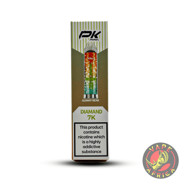 PKING DIAMOND 7K PUFFS GUMMY BEAR – vapeafrica